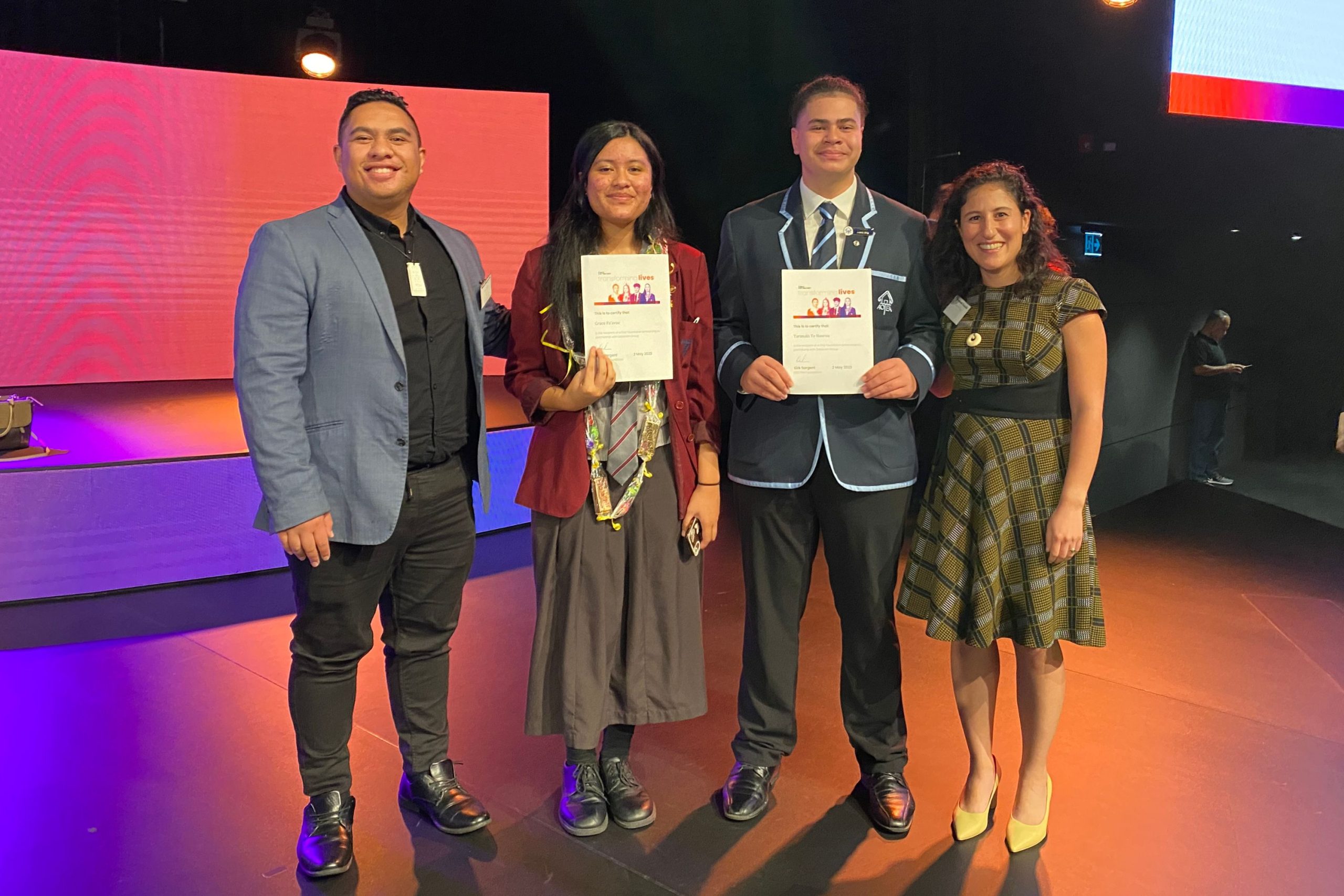 Alumni cheer Datacom partnership - Welcome to First Foundation